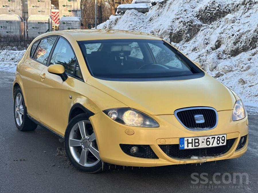 Dzeltens SEAT Leon 2008 Jelgava, ar dzinēja tilpumu 2.00 L un nobraukumu 313 tūkst. km par 1750 €, foto 2 vietnē AUTOMOTO.COM.LV