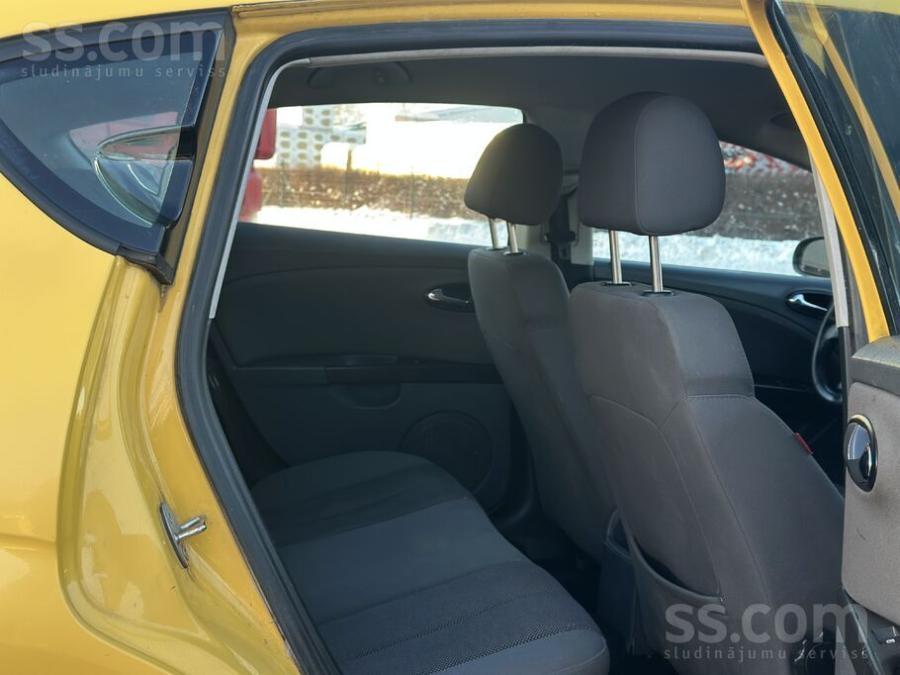Dzeltens SEAT Leon 2008 Jelgava, ar dzinēja tilpumu 2.00 L un nobraukumu 313 tūkst. km par 1750 €, foto 9 vietnē AUTOMOTO.COM.LV