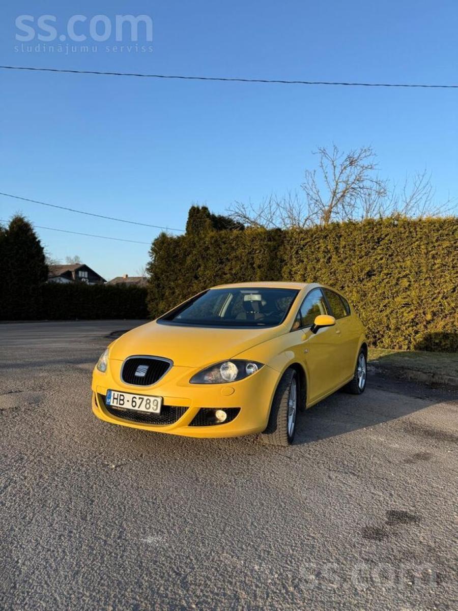 Dzeltens SEAT Leon 2008 Rīga, ar dzinēja tilpumu 2.00 L un nobraukumu 315 tūkst. km par 2100 €, foto 1 vietnē AUTOMOTO.COM.LV