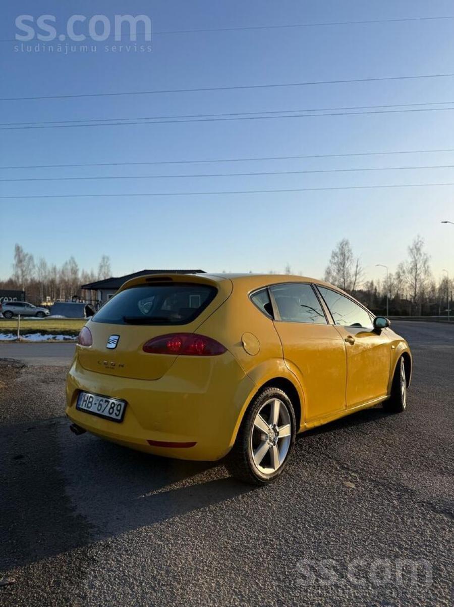 Dzeltens SEAT Leon 2008 Rīga, ar dzinēja tilpumu 2.00 L un nobraukumu 315 tūkst. km par 2100 €, foto 6 vietnē AUTOMOTO.COM.LV