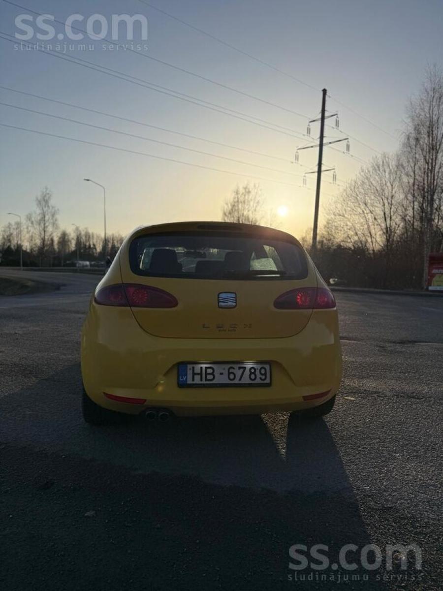 Dzeltens SEAT Leon 2008 Rīga, ar dzinēja tilpumu 2.00 L un nobraukumu 315 tūkst. km par 2100 €, foto 8 vietnē AUTOMOTO.COM.LV