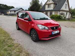 Red SEAT Mii 2014 in Utena, with an engine capacity of 1.00 L and mileage of 170 thousand km for 2500 €, photo  on AUTOMOTO.COM.LV