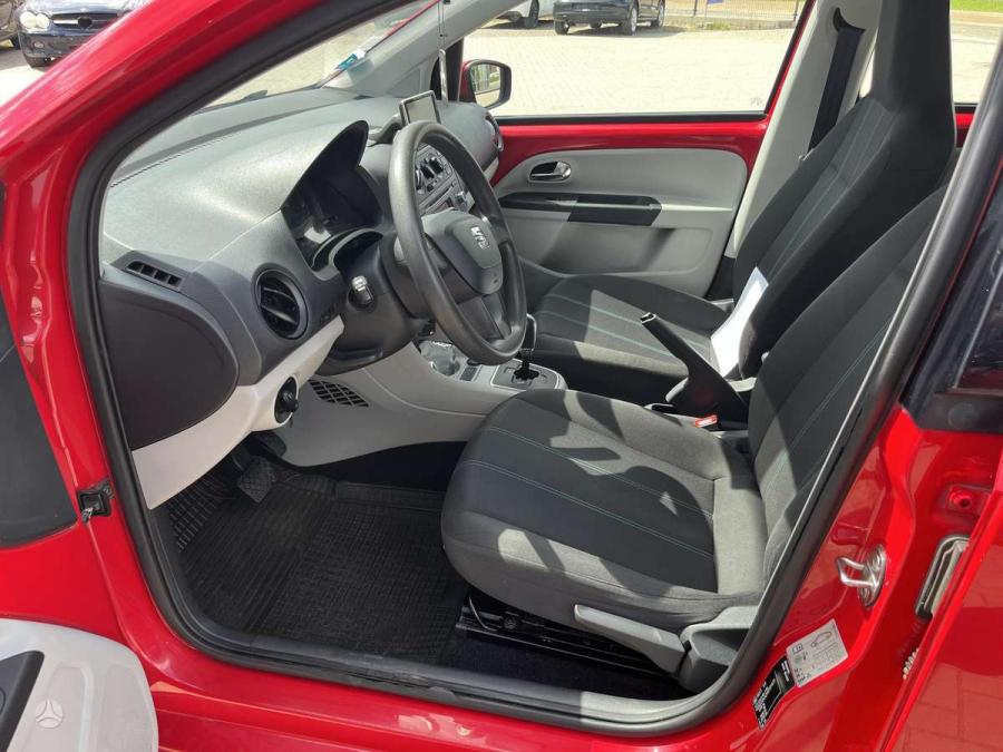 Sarkans SEAT Mii 2016 Tauragė, ar dzinēja tilpumu 1.00 L un nobraukumu 188 tūkst. km par 4300 €, foto 13 vietnē AUTOMOTO.COM.LV