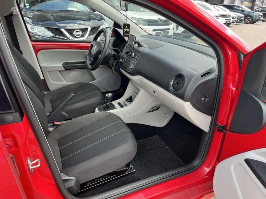 Sarkans SEAT Mii 2016 Tauragė, ar dzinēja tilpumu 1.00 L un nobraukumu 188 tūkst. km par 4300 €, foto 18 vietnē AUTOMOTO.COM.LV