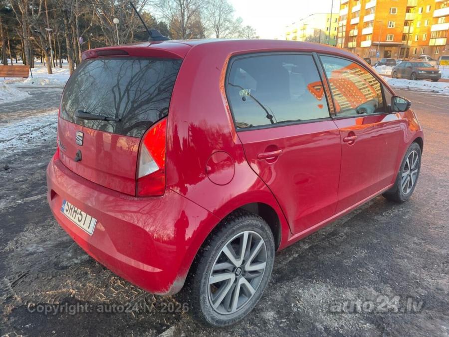 Red SEAT Mii 2021 in Tallinn, with an engine capacity of 0.00 L and mileage of 116 thousand km for 6900 €, photo 6 on AUTOMOTO.COM.LV