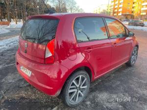 Red SEAT Mii 2021 in Tallinn, with an engine capacity of 0.00 L and mileage of 116 thousand km for 6900 €, photo 6 on AUTOMOTO.COM.LV