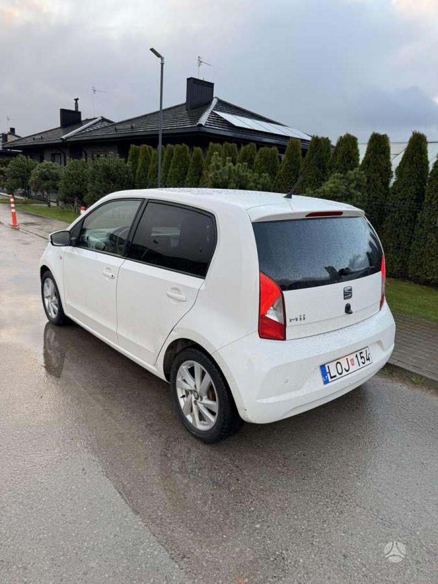 Balts SEAT Mii 2015 Palanga, ar dzinēja tilpumu 1.00 L un nobraukumu 131 tūkst. km par 4800 €, foto 5 vietnē AUTOMOTO.COM.LV