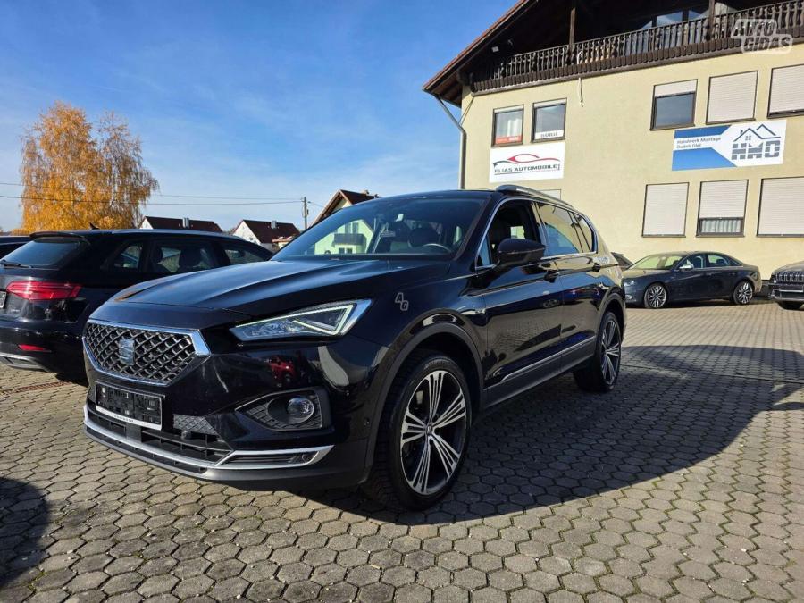 Black SEAT Tarraco 2019 in Kaunas, with an engine capacity of 2.00 L and mileage of 93 thousand km for 27231 €, photo 1 on AUTOMOTO.COM.LV