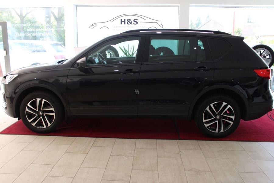 Melns SEAT Tarraco 2019 Kauņa, ar dzinēja tilpumu 2.00 L un nobraukumu 74 tūkst. km par 27962 €, foto 4 vietnē AUTOMOTO.COM.LV