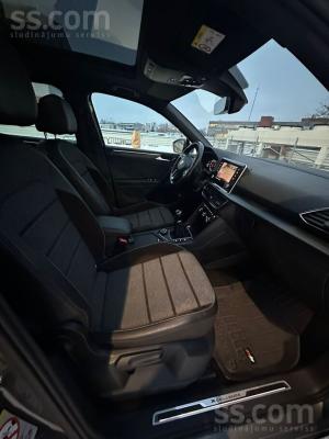 Melns SEAT Tarraco 2019 Rīga, ar dzinēja tilpumu 1.50 L un nobraukumu 251 tūkst. km par 17400 €, foto 6 vietnē AUTOMOTO.COM.LV