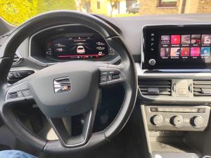 Black SEAT Tarraco 2019 in Kazlu Ruda, with an engine capacity of 1.50 L and mileage of 54 thousand km for 16700 €, photo 24 on AUTOMOTO.COM.LV