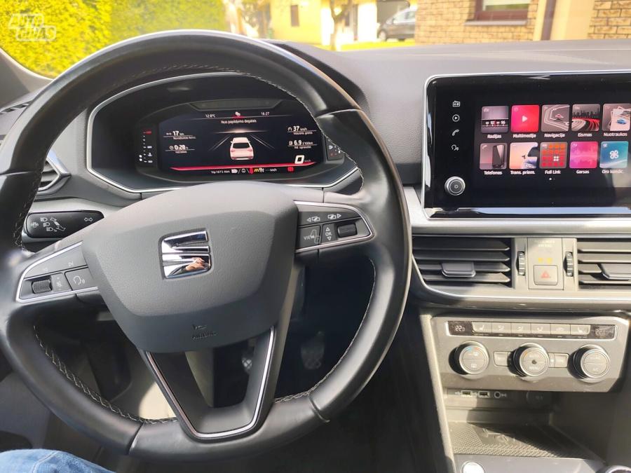 Black SEAT Tarraco 2019 in Kazlu Ruda, with an engine capacity of 1.50 L and mileage of 54 thousand km for 16700 €, photo 24 on AUTOMOTO.COM.LV