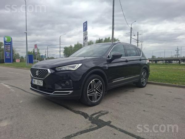 Black SEAT Tarraco 2019 in Riga, with an engine capacity of 2.00 L and mileage of 136 thousand km for 23000 €, photo 3 on AUTOMOTO.COM.LV