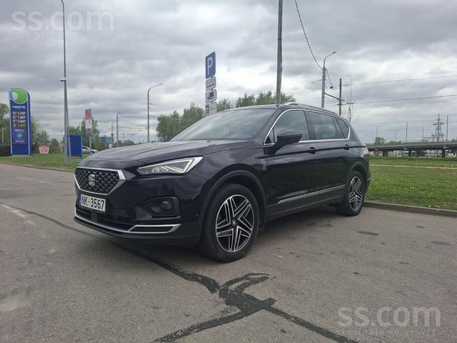 Black SEAT Tarraco 2019 in Riga, with an engine capacity of 2.00 L and mileage of 136 thousand km for 23000 €, photo 4 on AUTOMOTO.COM.LV