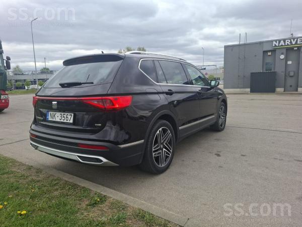 Black SEAT Tarraco 2019 in Riga, with an engine capacity of 2.00 L and mileage of 136 thousand km for 23000 €, photo 4 on AUTOMOTO.COM.LV