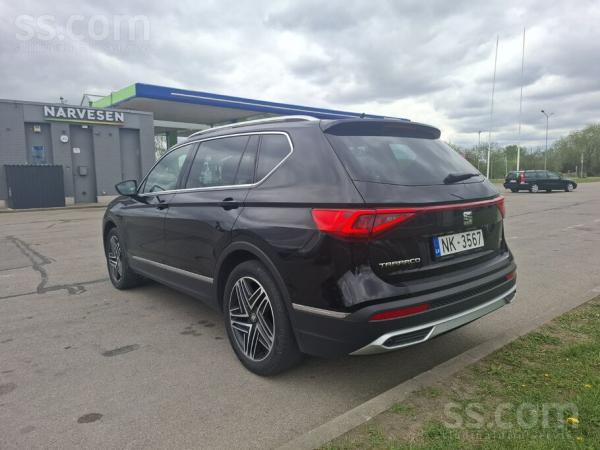 Black SEAT Tarraco 2019 in Riga, with an engine capacity of 2.00 L and mileage of 136 thousand km for 23000 €, photo 5 on AUTOMOTO.COM.LV