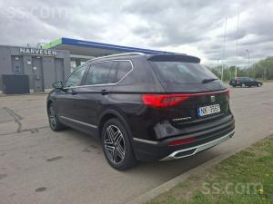 Black SEAT Tarraco 2019 in Riga, with an engine capacity of 2.00 L and mileage of 136 thousand km for 23000 €, photo 6 on AUTOMOTO.COM.LV