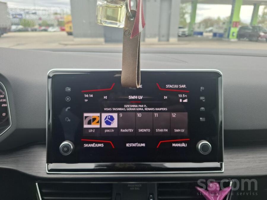Black SEAT Tarraco 2019 in Riga, with an engine capacity of 2.00 L and mileage of 136 thousand km for 23000 €, photo 8 on AUTOMOTO.COM.LV