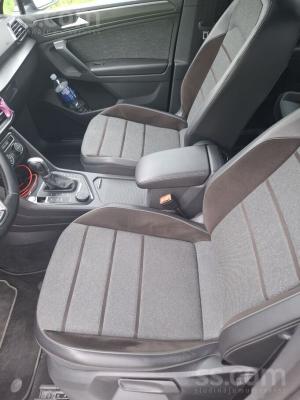Black SEAT Tarraco 2019 in Riga, with an engine capacity of 2.00 L and mileage of 136 thousand km for 23000 €, photo 10 on AUTOMOTO.COM.LV
