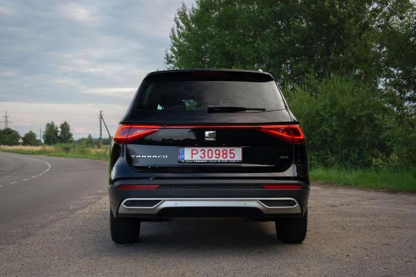 Melns SEAT Tarraco 2019 Elektrėnai, ar dzinēja tilpumu 1.98 L un nobraukumu 193 tūkst. km par 17950 €, foto 6 vietnē AUTOMOTO.COM.LV