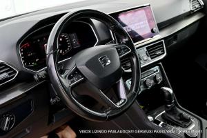 Black SEAT Tarraco 2019 in Kretinga, with an engine capacity of 1.97 L and mileage of 295 thousand km for 15499 €, photo 23 on AUTOMOTO.COM.LV