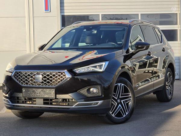 Black SEAT Tarraco 2019 in Jonava, with an engine capacity of 2.00 L and mileage of 258 thousand km for 17250 €, photo 1 on AUTOMOTO.COM.LV