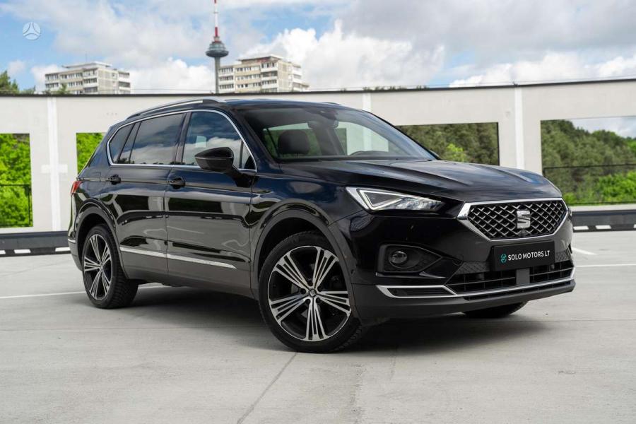 Черный Сеат Tarraco 2019 в Вильнюс, объемом двигателя 1.98 л и пробегом 150 тыс. км за 17950 €, фото 1 на AUTOMOTO.COM.LV