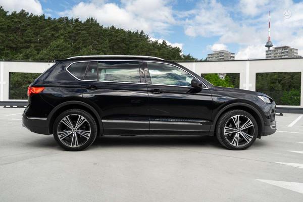 Melns SEAT Tarraco 2019 Viļņa, ar dzinēja tilpumu 1.98 L un nobraukumu 150 tūkst. km par 17950 €, foto 2 vietnē AUTOMOTO.COM.LV