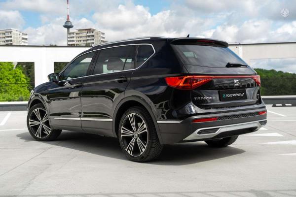 Melns SEAT Tarraco 2019 Viļņa, ar dzinēja tilpumu 1.98 L un nobraukumu 150 tūkst. km par 17950 €, foto 4 vietnē AUTOMOTO.COM.LV