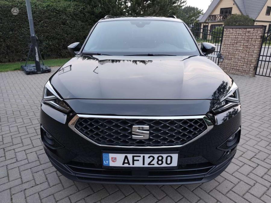 Melns SEAT Tarraco 2019 Kazlų Rūda, ar dzinēja tilpumu 1.50 L un nobraukumu 59 tūkst. km par 13950 €, foto 3 vietnē AUTOMOTO.COM.LV