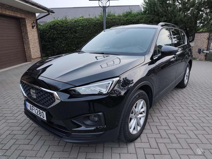 Melns SEAT Tarraco 2019 Kazlų Rūda, ar dzinēja tilpumu 1.50 L un nobraukumu 59 tūkst. km par 13950 €, foto 10 vietnē AUTOMOTO.COM.LV