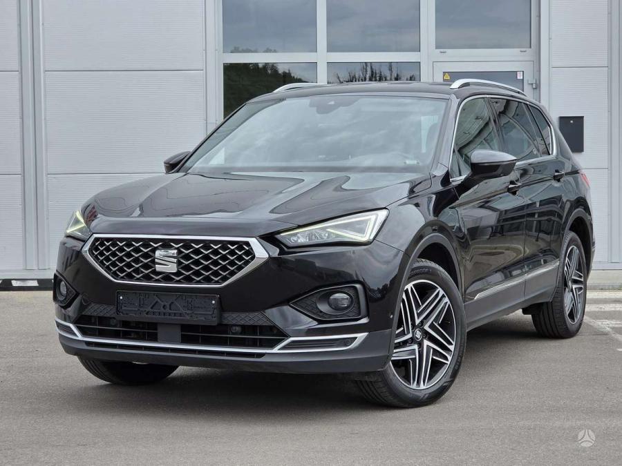 Black SEAT Tarraco 2019 in Jonava, with an engine capacity of 2.00 L and mileage of 258 thousand km for 16750 €, photo 4 on AUTOMOTO.COM.LV