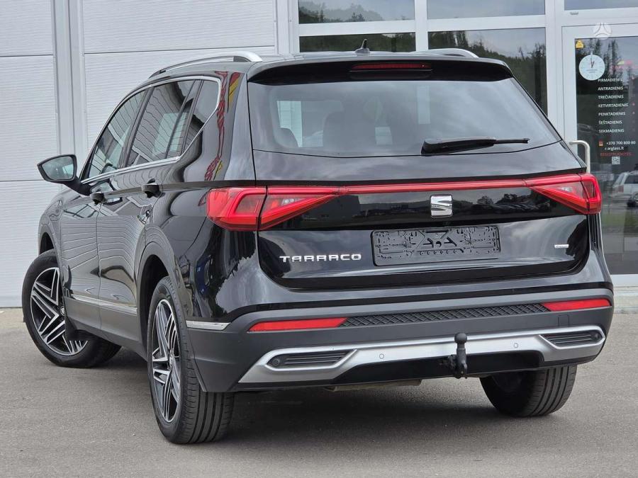 Black SEAT Tarraco 2019 in Jonava, with an engine capacity of 2.00 L and mileage of 258 thousand km for 16750 €, photo 7 on AUTOMOTO.COM.LV