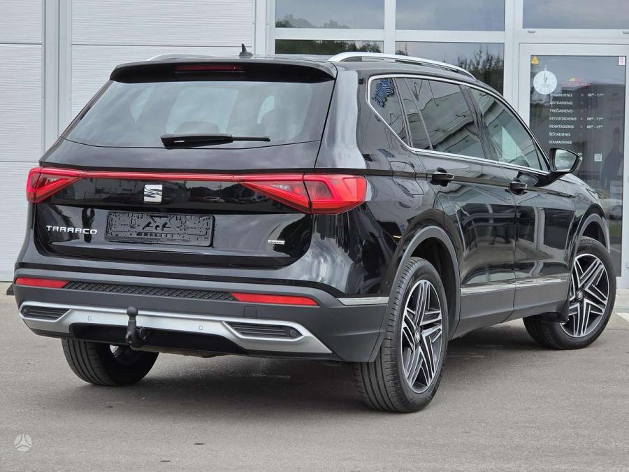 Black SEAT Tarraco 2019 in Jonava, with an engine capacity of 2.00 L and mileage of 258 thousand km for 16750 €, photo 8 on AUTOMOTO.COM.LV