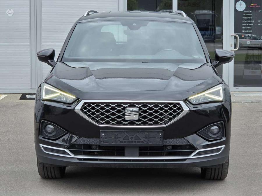 Black SEAT Tarraco 2019 in Jonava, with an engine capacity of 2.00 L and mileage of 258 thousand km for 16750 €, photo 12 on AUTOMOTO.COM.LV