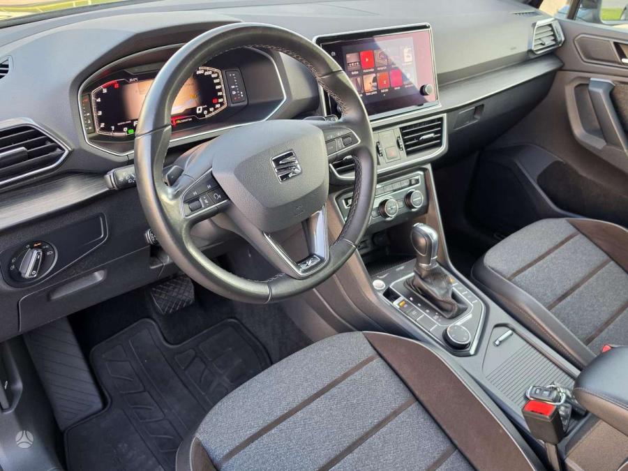 Black SEAT Tarraco 2019 in Jonava, with an engine capacity of 2.00 L and mileage of 258 thousand km for 16750 €, photo 27 on AUTOMOTO.COM.LV