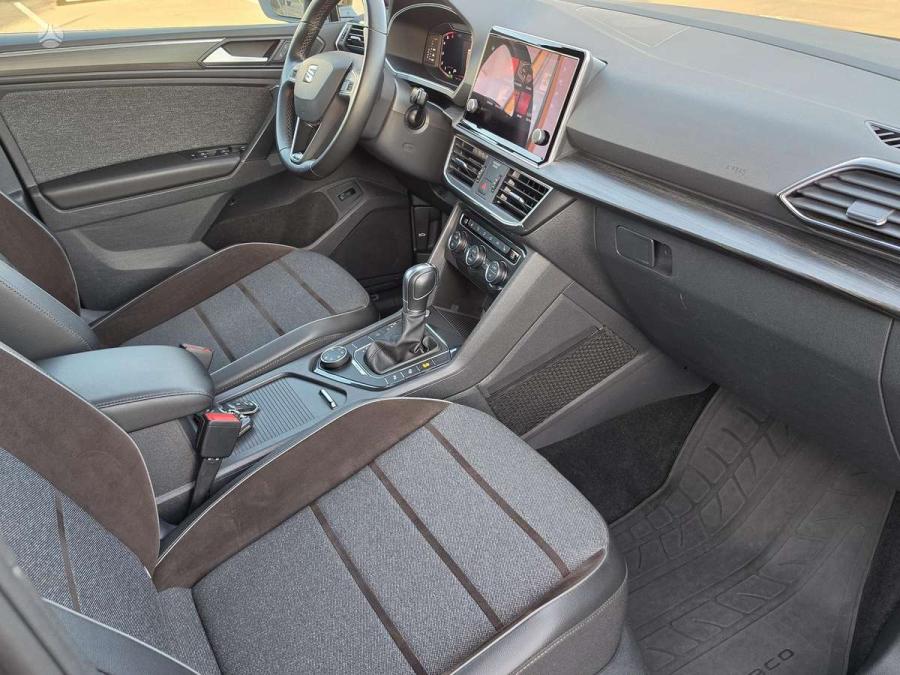 Black SEAT Tarraco 2019 in Jonava, with an engine capacity of 2.00 L and mileage of 258 thousand km for 16750 €, photo 29 on AUTOMOTO.COM.LV