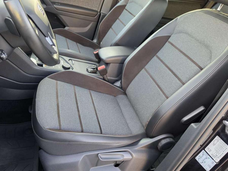 Black SEAT Tarraco 2019 in Jonava, with an engine capacity of 2.00 L and mileage of 258 thousand km for 16750 €, photo 38 on AUTOMOTO.COM.LV