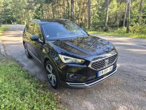 Black SEAT Tarraco 2019 in Taurage, with an engine capacity of 1.97 L and mileage of 188 thousand km for 19500 €, photo 4 on AUTOMOTO.COM.LV