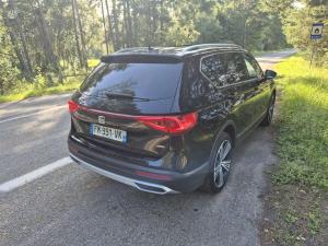 Black SEAT Tarraco 2019 in Taurage, with an engine capacity of 1.97 L and mileage of 188 thousand km for 19500 €, photo 7 on AUTOMOTO.COM.LV