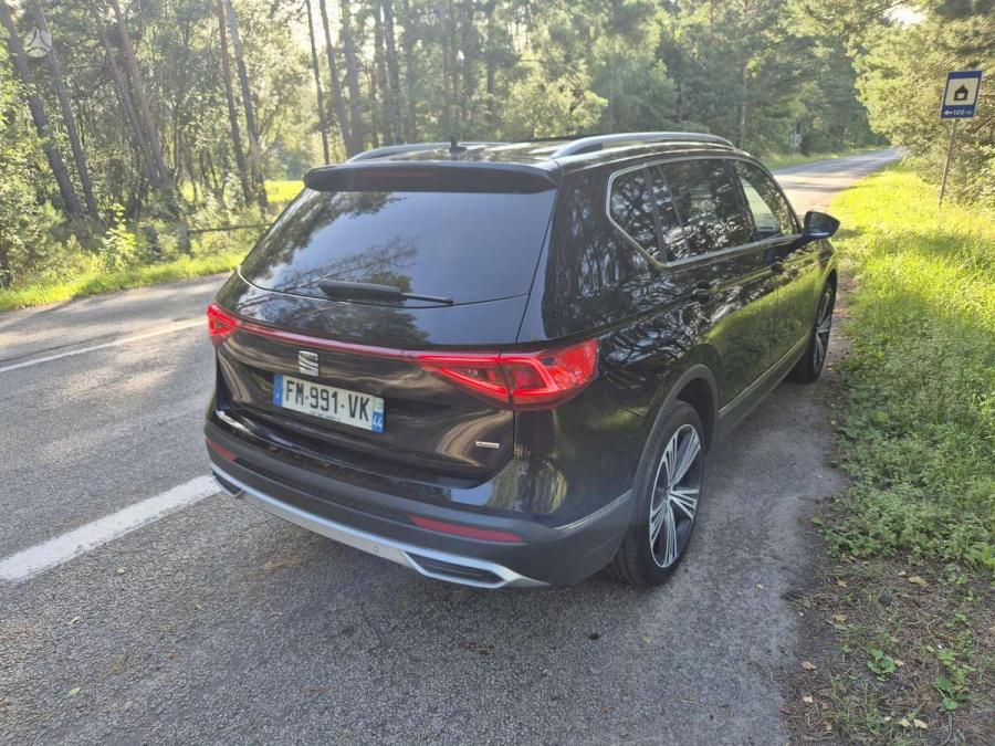 Black SEAT Tarraco 2019 in Taurage, with an engine capacity of 1.97 L and mileage of 188 thousand km for 19500 €, photo 7 on AUTOMOTO.COM.LV