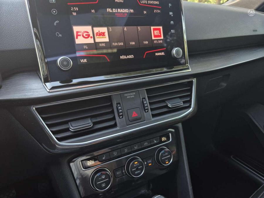 Black SEAT Tarraco 2019 in Taurage, with an engine capacity of 1.97 L and mileage of 188 thousand km for 19500 €, photo 14 on AUTOMOTO.COM.LV