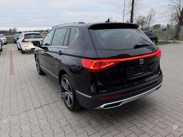 Black SEAT Tarraco 2020 in Siauliai, with an engine capacity of 1.50 L and mileage of 191 thousand km for 19990 €, photo 10 on AUTOMOTO.COM.LV
