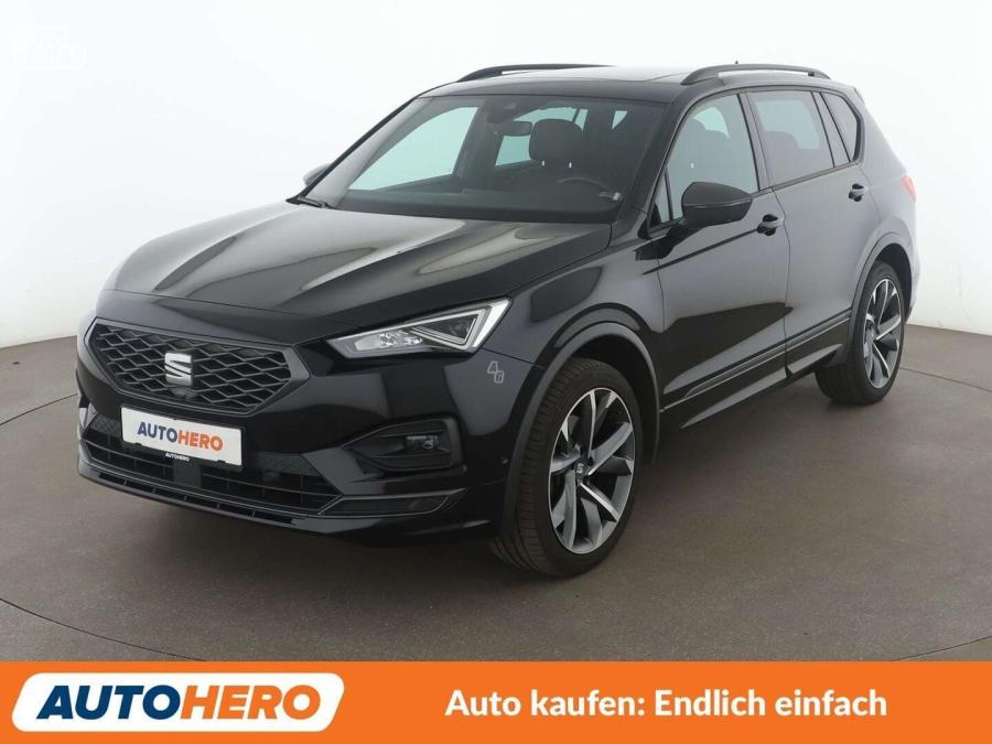 Black SEAT Tarraco 2020 in Kaunas, with an engine capacity of 2.00 L and mileage of 77 thousand km for 32700 €, photo 1 on AUTOMOTO.COM.LV