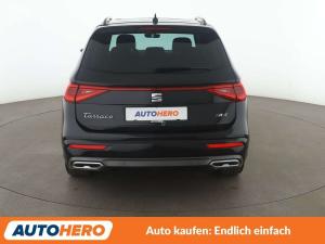 Black SEAT Tarraco 2020 in Kaunas, with an engine capacity of 2.00 L and mileage of 77 thousand km for 32700 €, photo 5 on AUTOMOTO.COM.LV