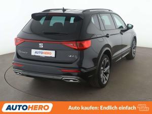 Black SEAT Tarraco 2020 in Kaunas, with an engine capacity of 2.00 L and mileage of 77 thousand km for 32700 €, photo 6 on AUTOMOTO.COM.LV
