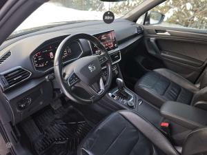 Black SEAT Tarraco 2020 in Vilnius, with an engine capacity of 1.97 L and mileage of 147 thousand km for 21900 €, photo 11 on AUTOMOTO.COM.LV