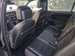 Black SEAT Tarraco 2020 in Vilnius, with an engine capacity of 1.97 L and mileage of 147 thousand km for 21900 €, photo 13 on AUTOMOTO.COM.LV
