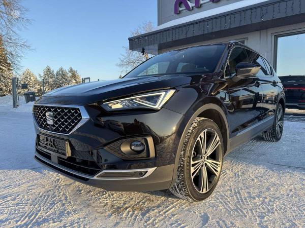 Black SEAT Tarraco 2020 in Siauliai, with an engine capacity of 1.50 L and mileage of 191 thousand km for 19600 €, photo 5 on AUTOMOTO.COM.LV