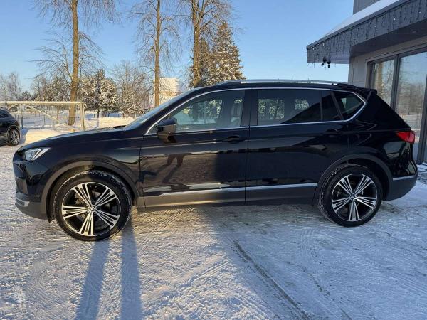 Black SEAT Tarraco 2020 in Siauliai, with an engine capacity of 1.50 L and mileage of 191 thousand km for 19600 €, photo 7 on AUTOMOTO.COM.LV